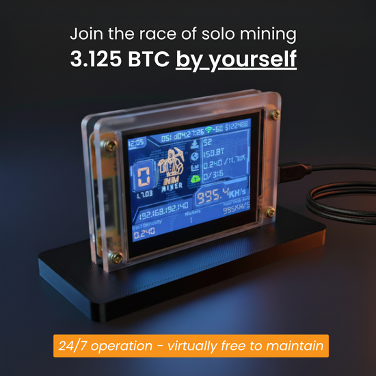 Buy NerdQaxe Hydro Shot Solo Bitcoin Mining Rig – One Shot Miner
